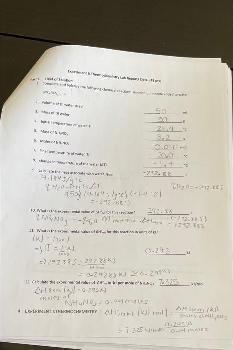 Solved use the answers from the first page to answer | Chegg.com