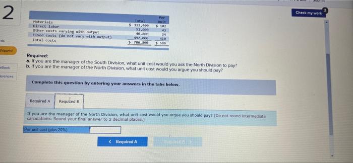 Solved Problem 1-41 (Algo) Cost Data for Managerial Purposes | Chegg.com