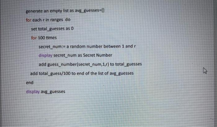 Solved 1) Aşağıda verilen pseudocode uygun flow chart | Chegg.com