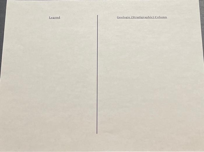 Solved Additional Field Notes for the Geologic Map Project | Chegg.com