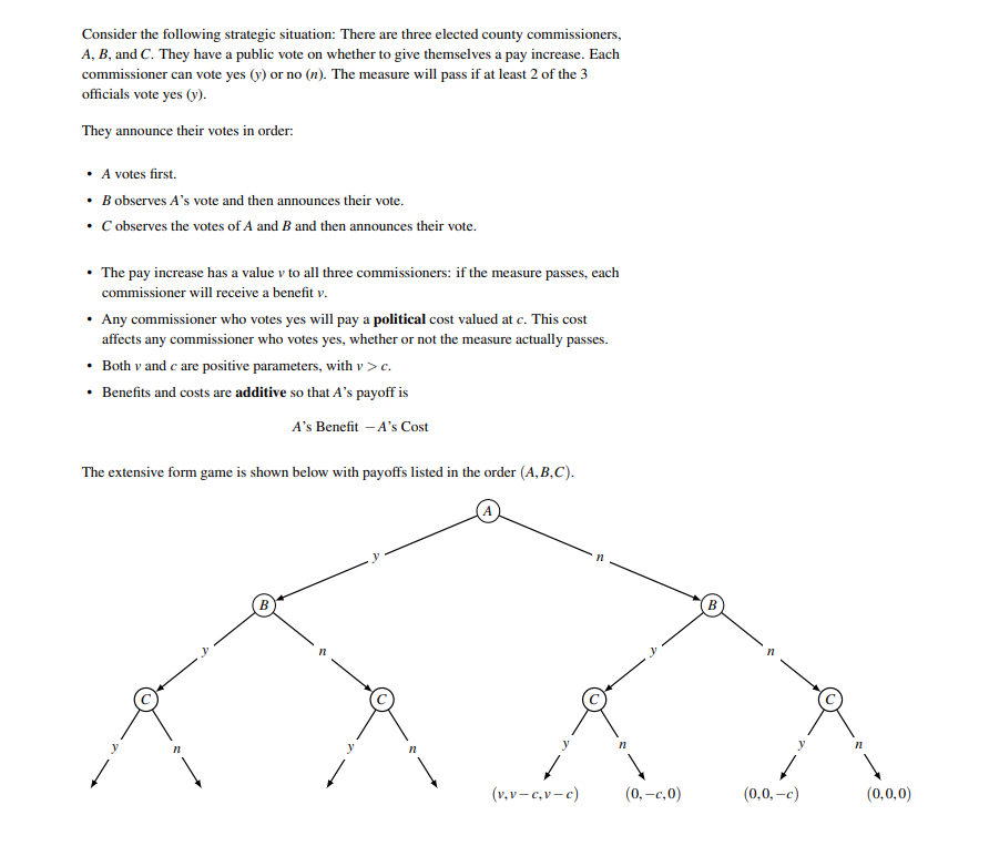 Solved Game Theory: Consider the following strategic | Chegg.com