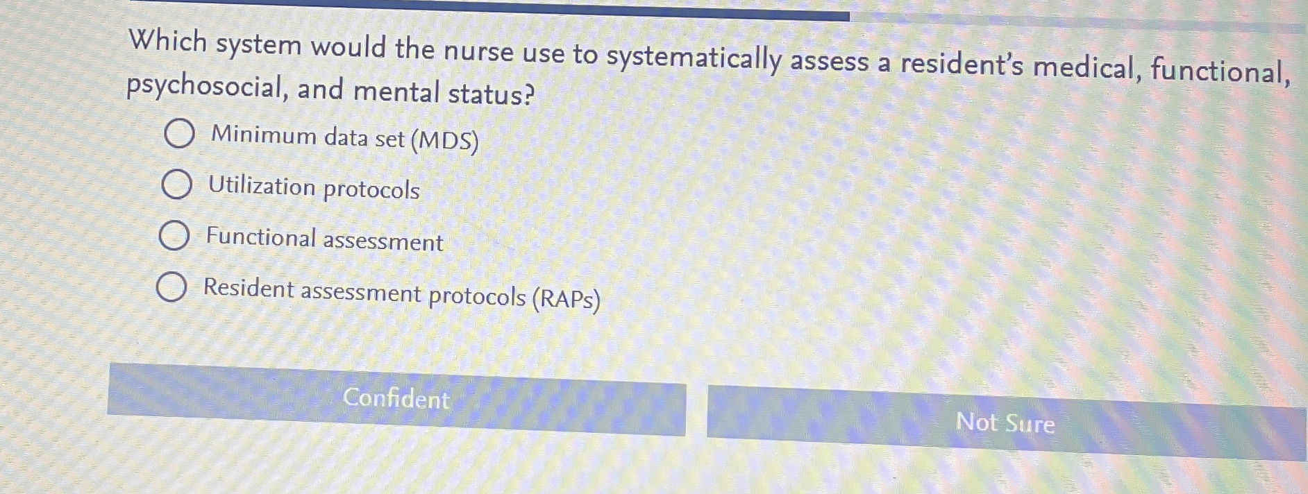 Solved Which system would the nurse use to systematically | Chegg.com