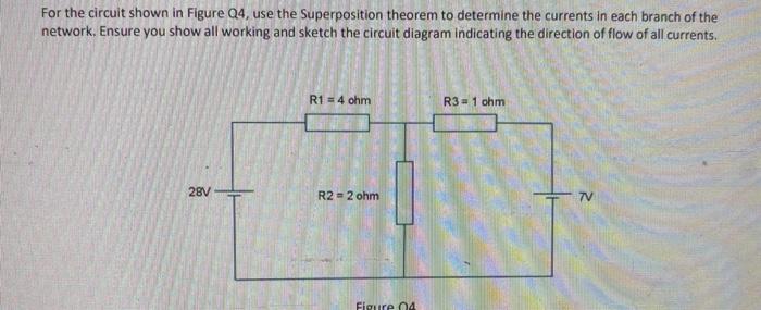 Solved For the circuit shown in Figure Q4, use the | Chegg.com