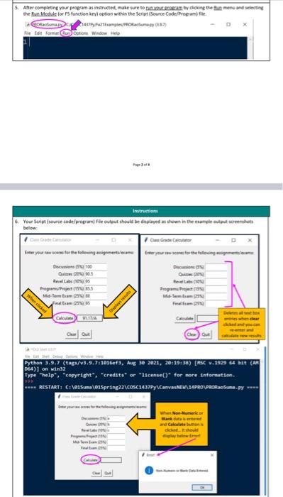 Solved 3. You will develop a GUI based Grade Calculator OOP | Chegg.com