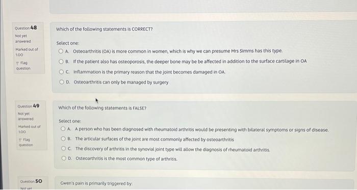 Which Of The Following Statements Is Correct Select 