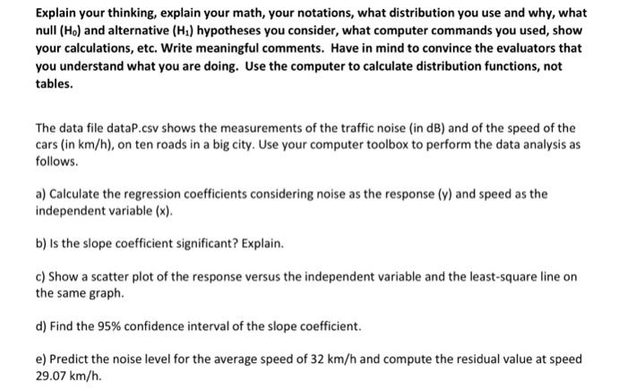 Solved Explain your thinking, explain your math, your | Chegg.com