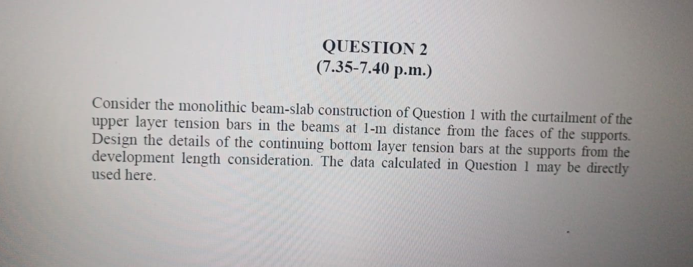 Solved QUESTION 2(7.35-7.40 ﻿p.m.)Consider the monolithic | Chegg.com