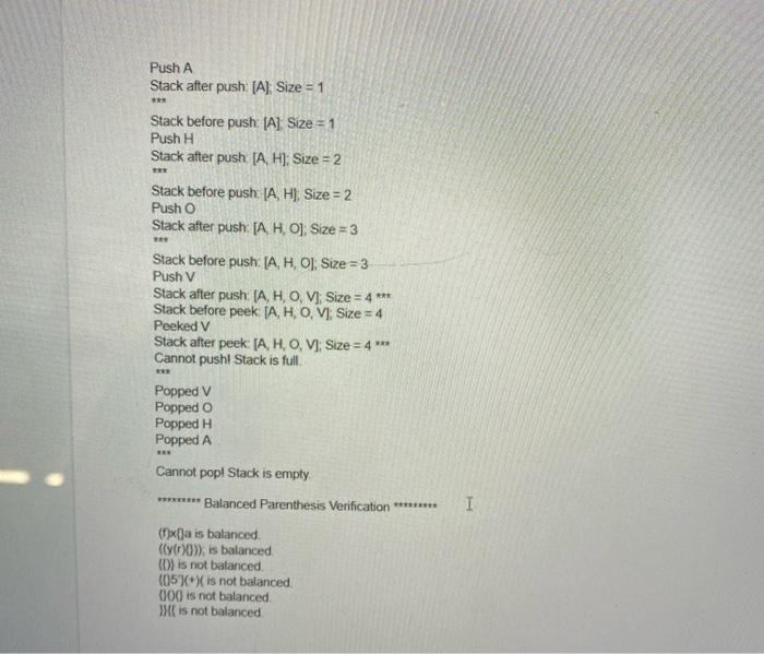 Solved 1 Part 1: Create a Character Stack We are going to | Chegg.com