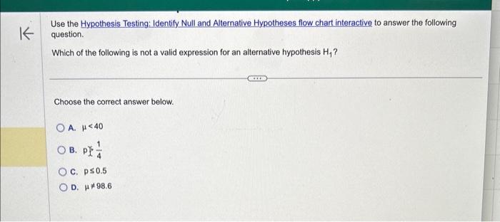 Solved Use the Hypothesis Testing: Identify Null and | Chegg.com