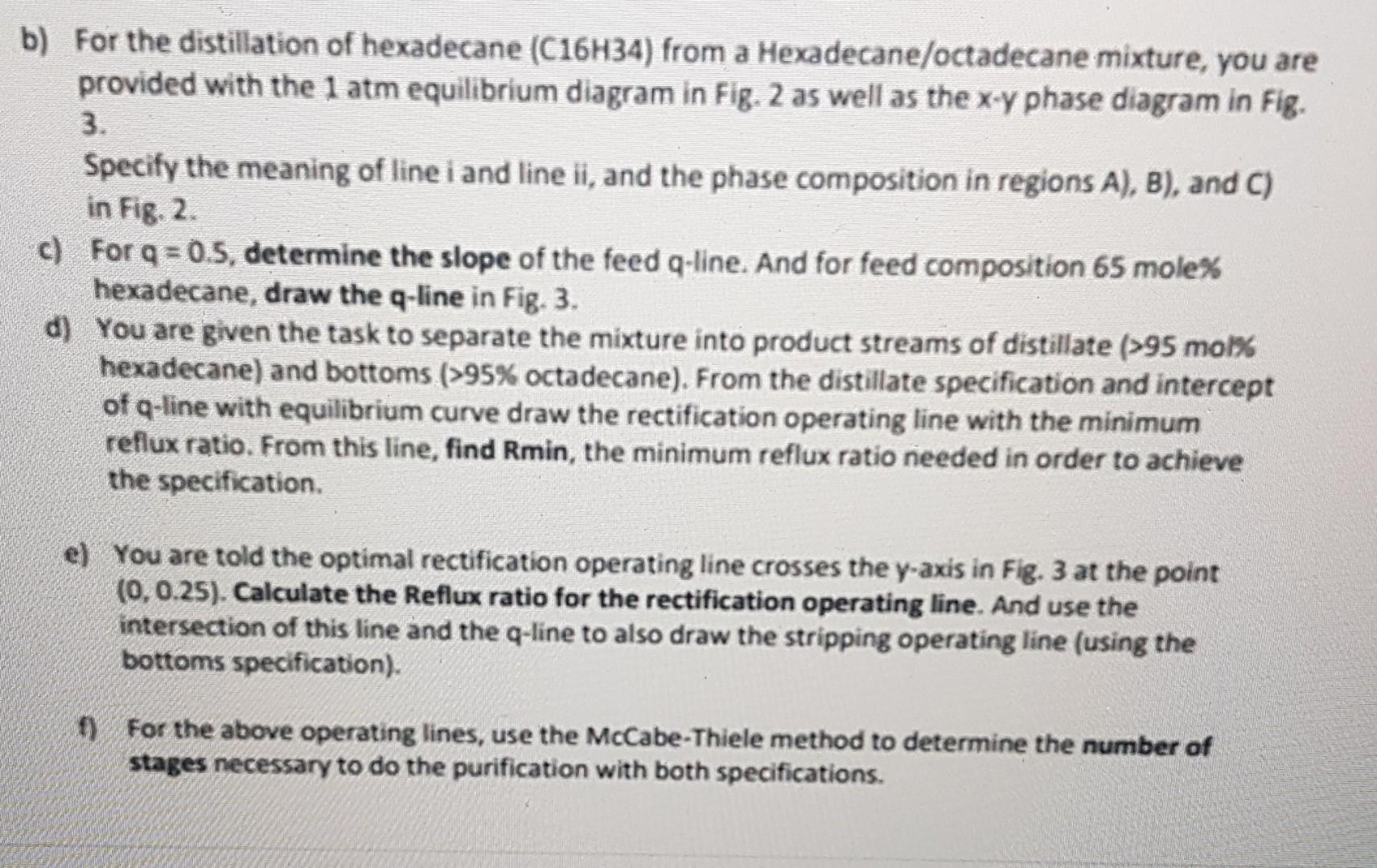 Solved y-x diagram for C16H34/C18H38 1.00 1.0132 bar 0.95 | | Chegg.com
