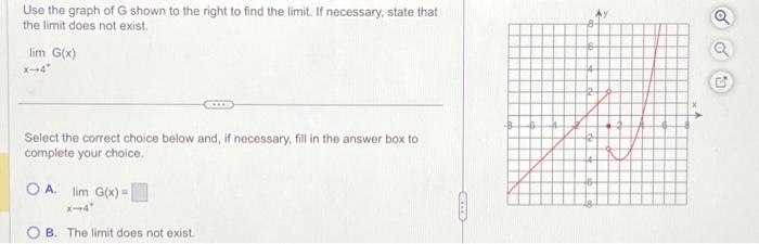 Solved Use the graph of G shown to the right to find the | Chegg.com