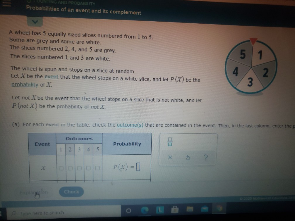 Solved UNTING AND PROBABILITY Probabilities of an event and | Chegg.com Solved UNTING AND PROBABILITY Probabilities of an event and | Chegg.com