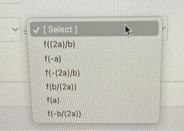 Solved For a quadratic in standard form f(x)=ax2+bx+c with | Chegg.com