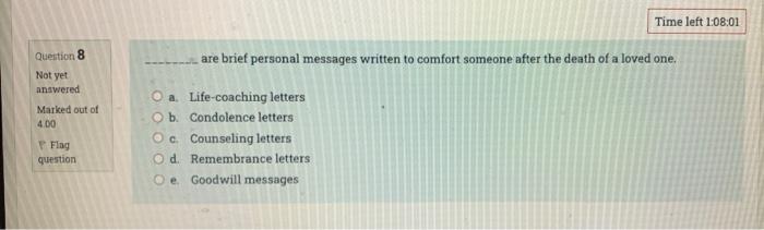 Solved Question 1 Most routine informative messages have a | Chegg.com