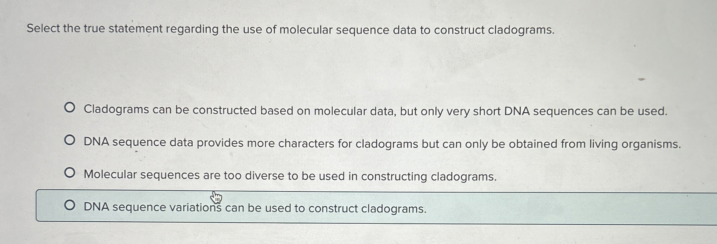 Solved Select the true statement regarding the use of | Chegg.com