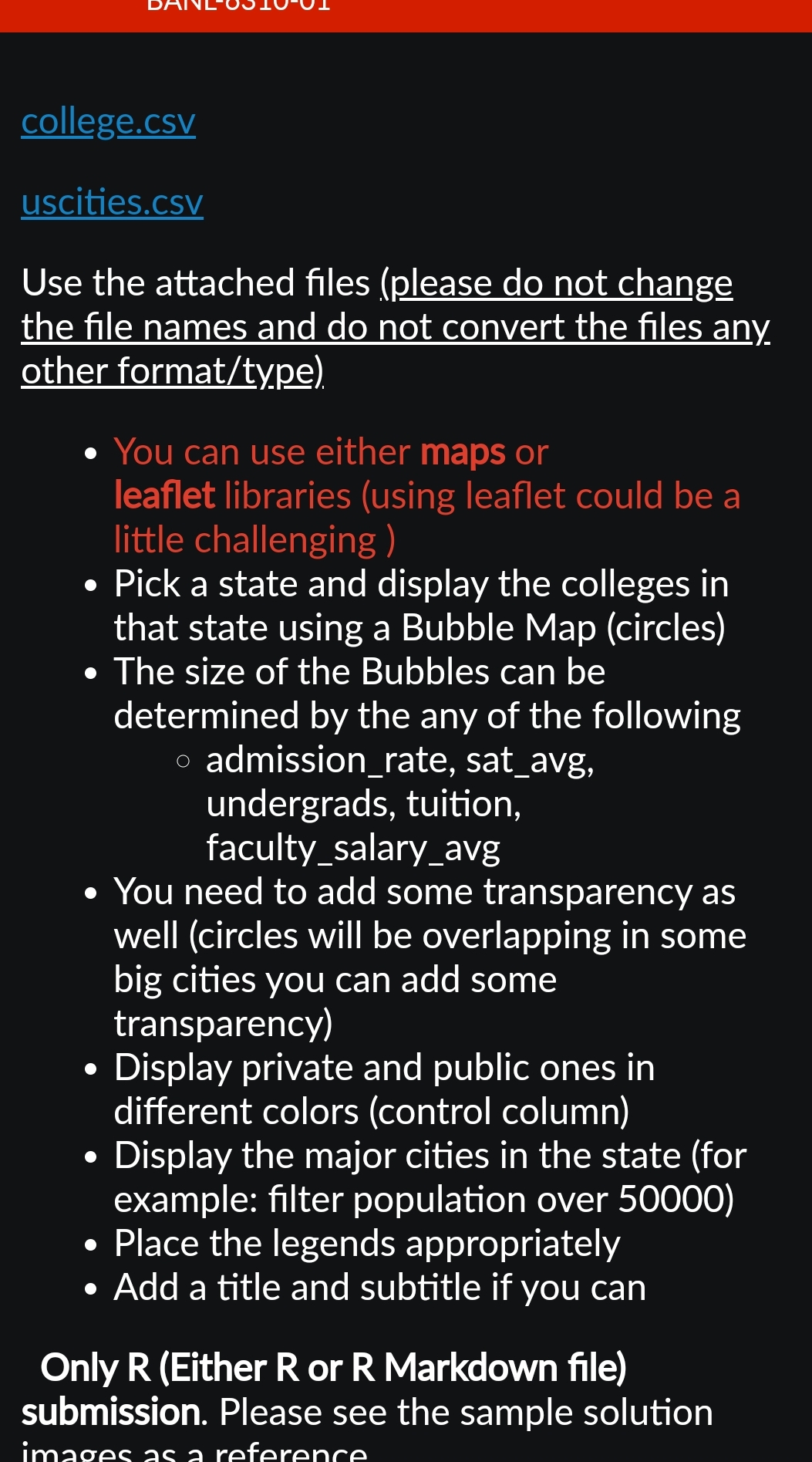 Solved Use the attached files (please do not change the file | Chegg.com