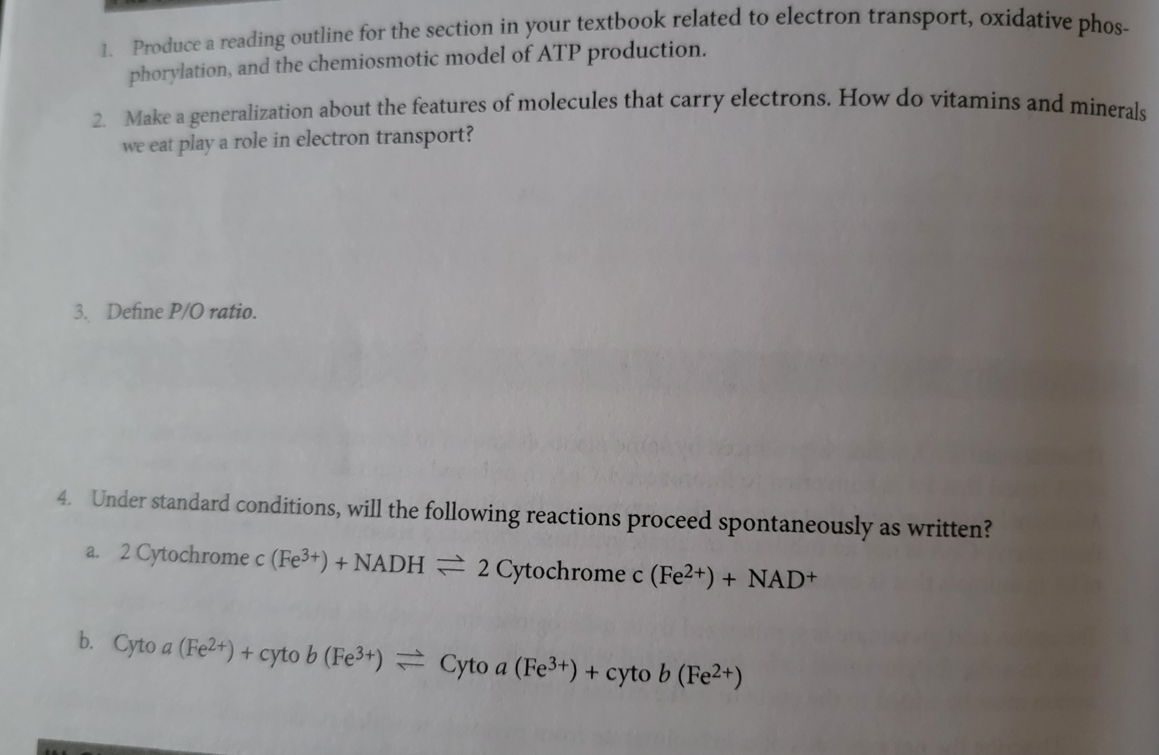 Solved Produce a reading outline for the section in your | Chegg.com