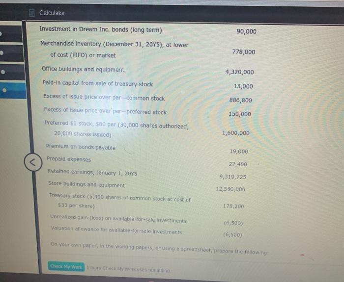 Solved Calculate Comprehensive Problem 4 Part 2: Note: You | Chegg.com