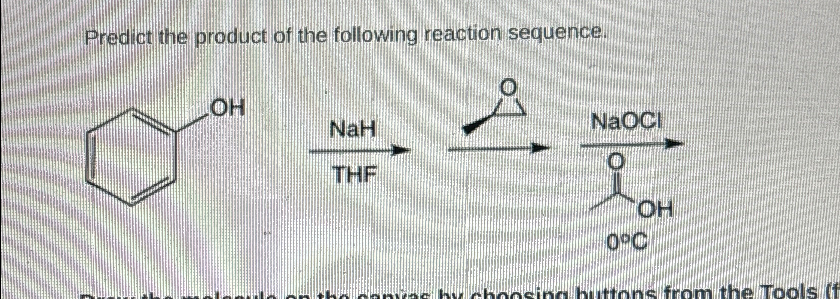 Solved Predict the product of the following reaction | Chegg.com