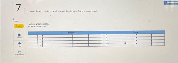 Solved Analyze each of the following transactions by showing | Chegg.com