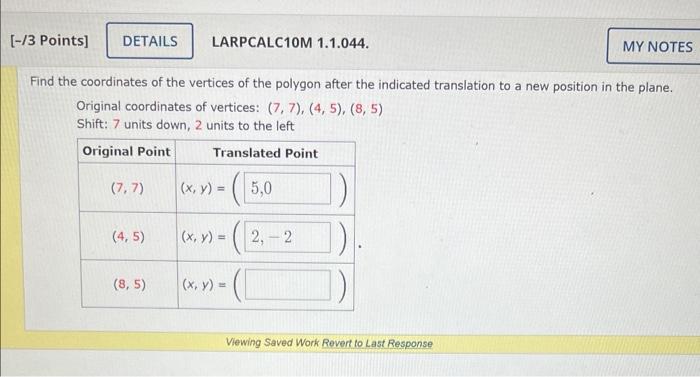 Solved 9. [-/1 Points] LARPCALC10M A.4.031. Describe the | Chegg.com