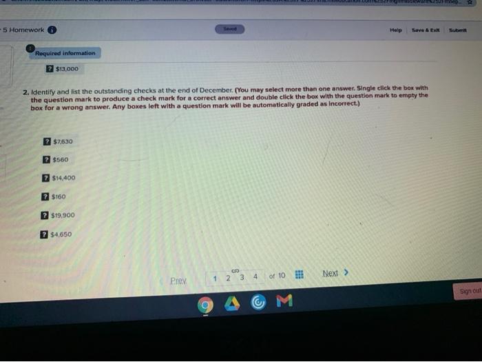 Solved ework Saved PA5-3 (Algo) Identifying Outstanding | Chegg.com