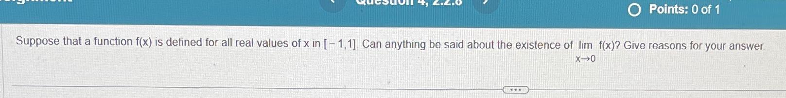 Solved Suppose that a function f(x) ﻿is defined for all real | Chegg.com