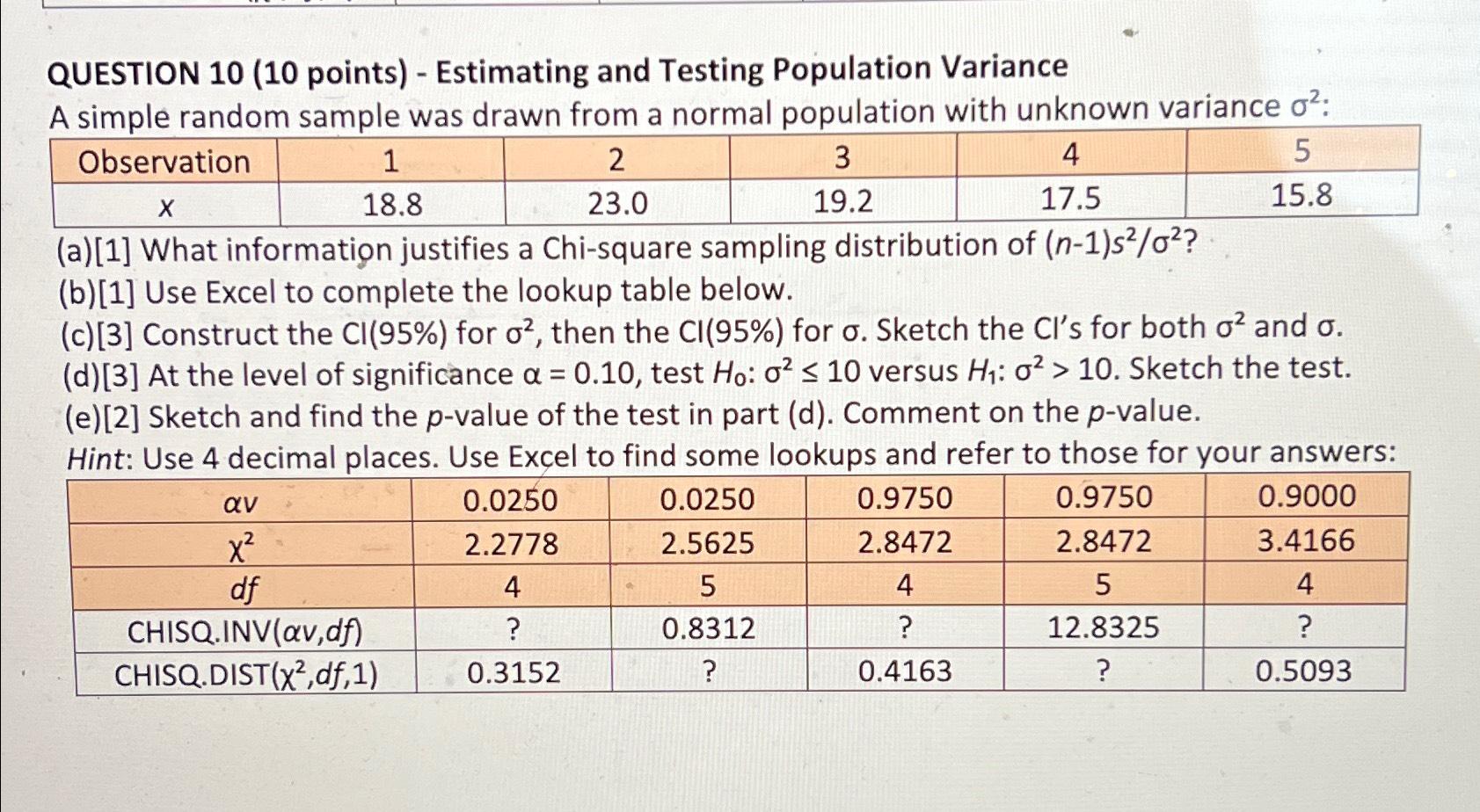 Solved Please clarify the ucl standard deviation at 95% , | Chegg.com
