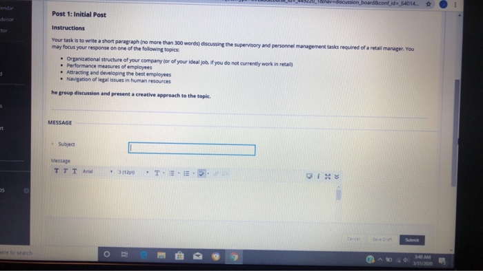 Solved Post 1 Initial Post Instructions Your Task Is To 4051