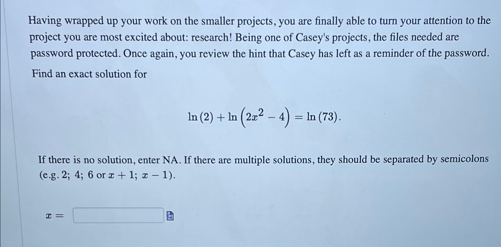 Solved Having wrapped up your work on the smaller projects, | Chegg.com