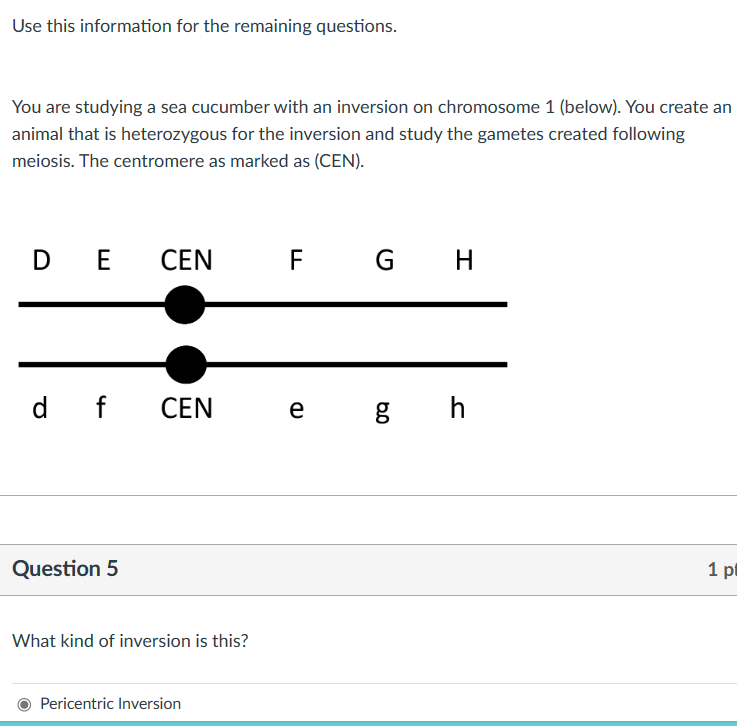 Solved What kind of inversion is this?Use this information | Chegg.com