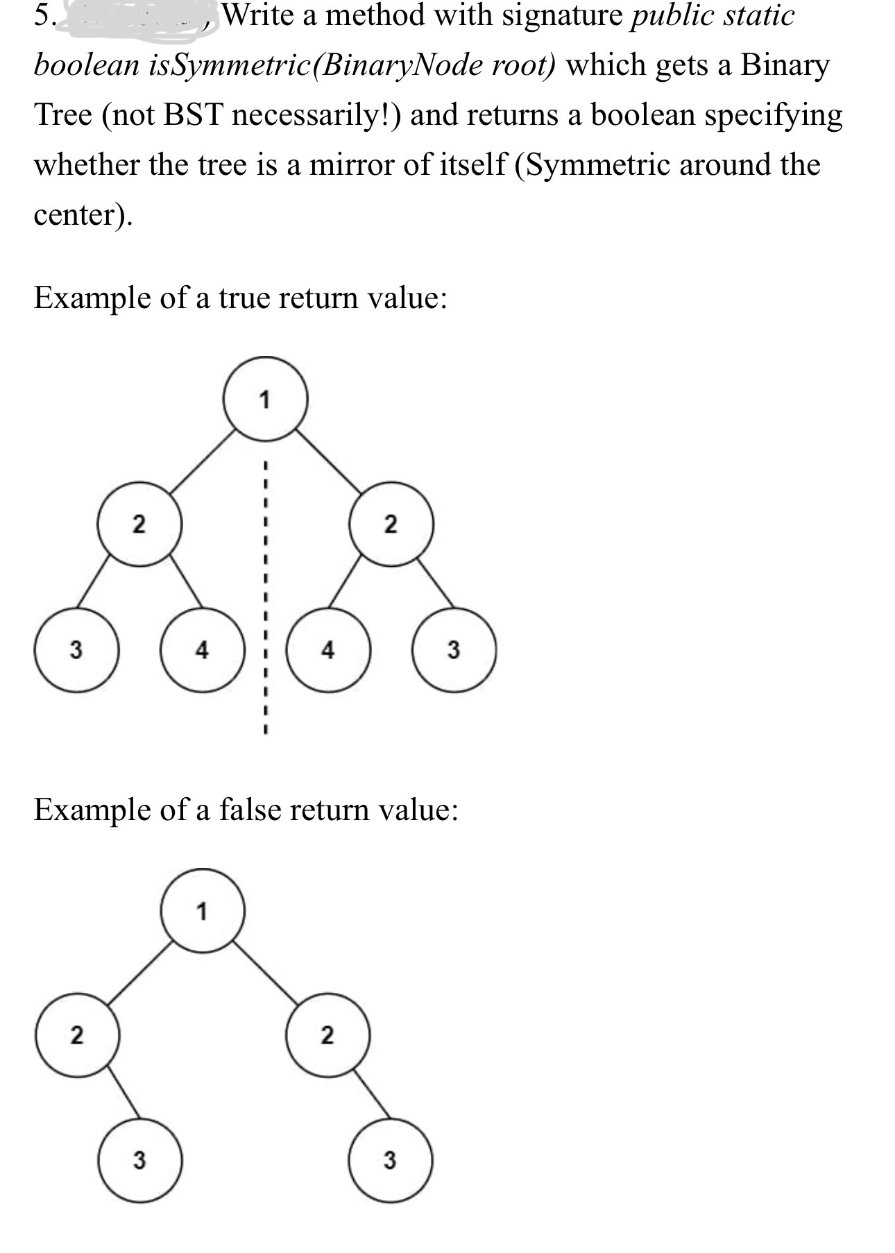 Solved ﻿write A Method With Signature Public Static