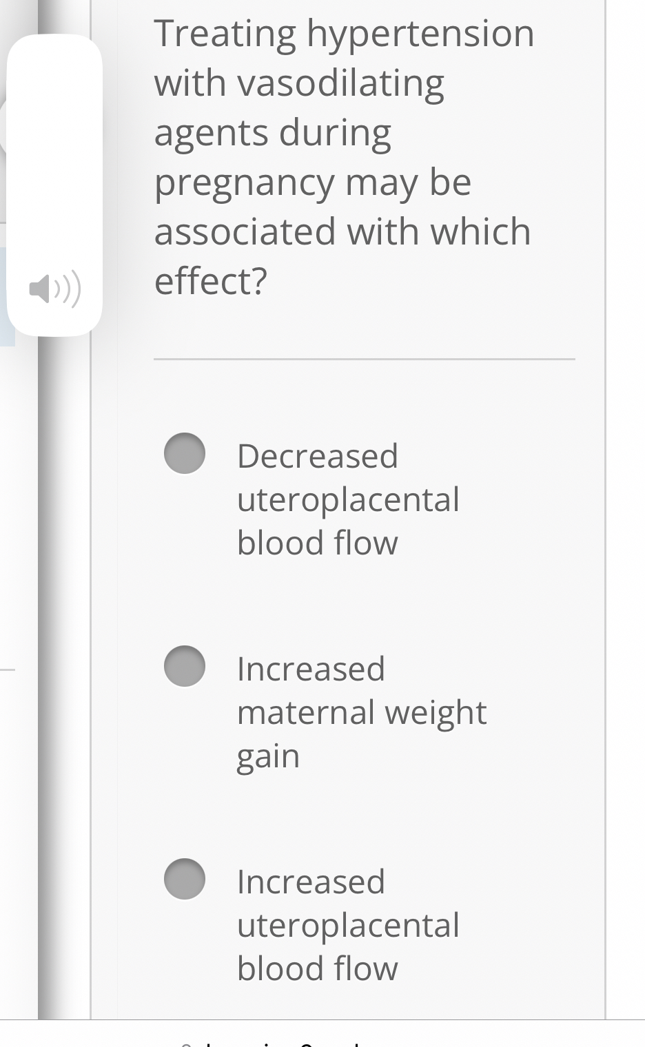 Solved Treating hypertension with vasodilating agents during | Chegg.com