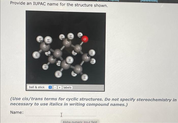 Solved (Review Toples) (References Draw structural formulas | Chegg.com