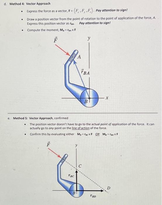 Solved b. Method 2: Scalar Approach.... but we slide the | Chegg.com