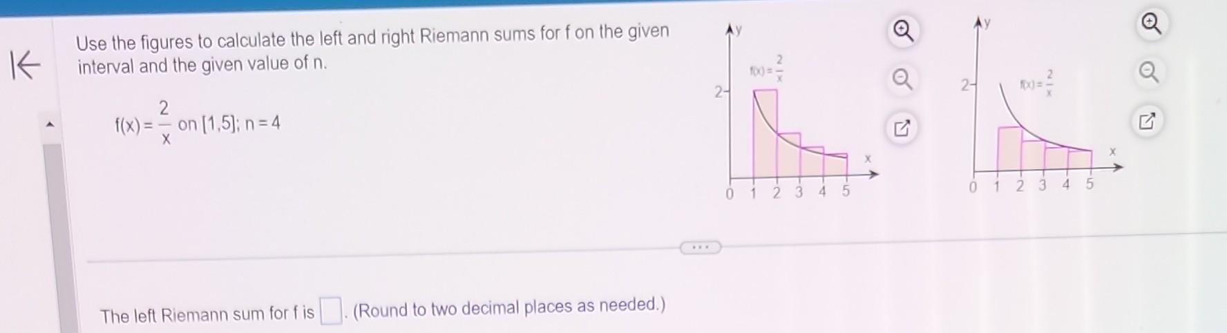 Solved Use the figures to calculate the left and right | Chegg.com