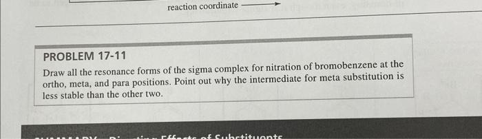Solved PROBLEM 17-11 Draw all the resonance forms of the | Chegg.com