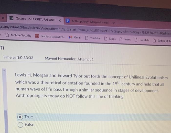 Lewis H. Morgan and Edward Tylor put forth the | Chegg.com