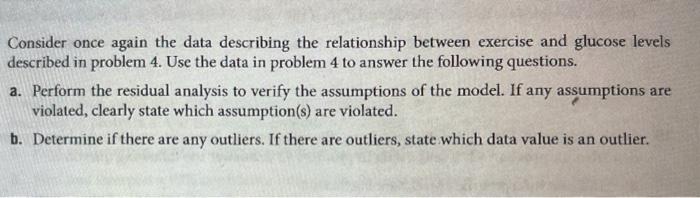 Solved Consider once again the data describing the | Chegg.com