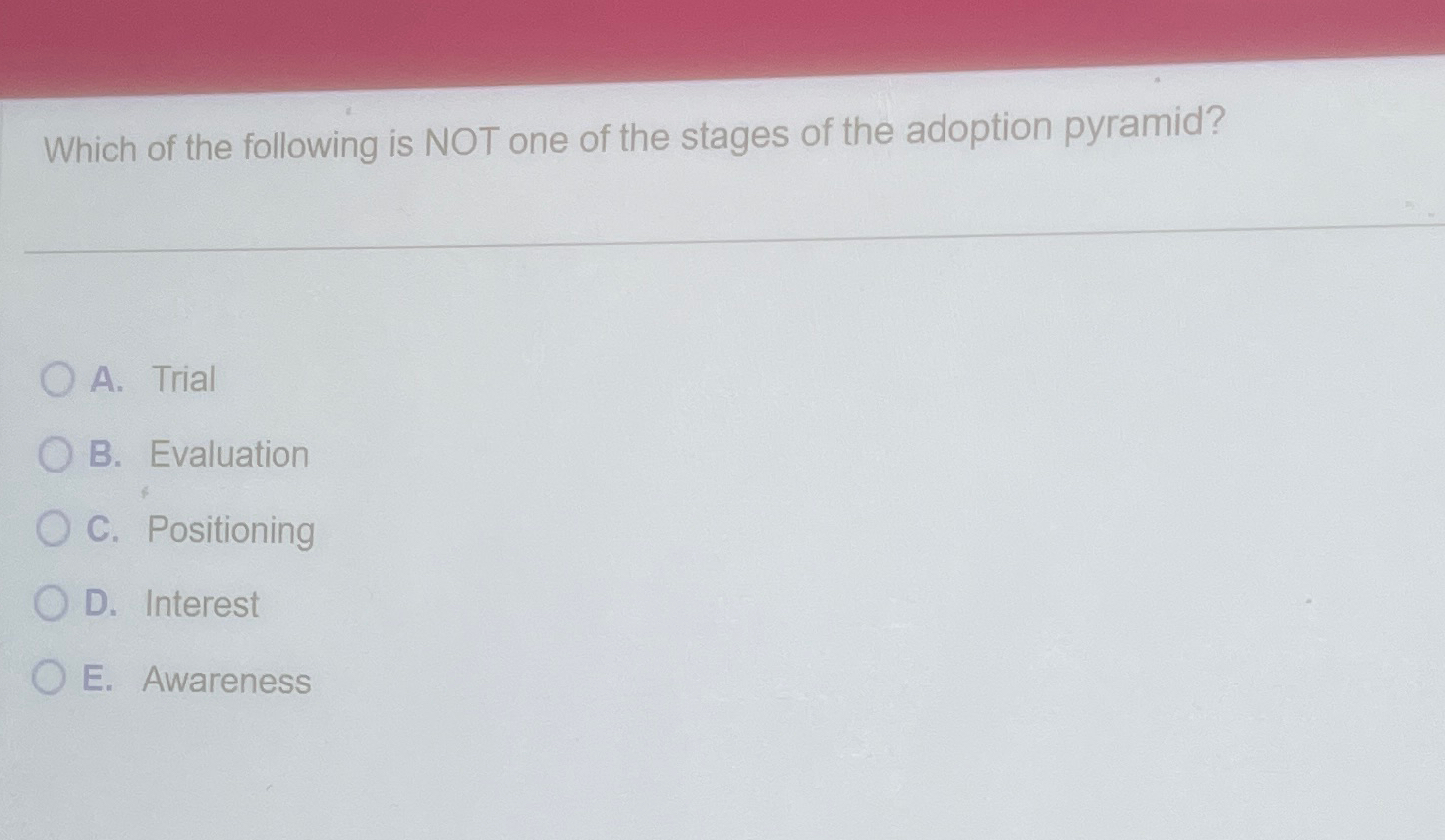 Solved Which of the following is NOT one of the stages of | Chegg.com