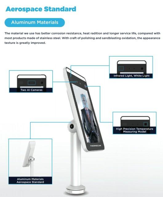Solved THERMSCAN Temperature Scanner With Built-in Facial | Chegg.com