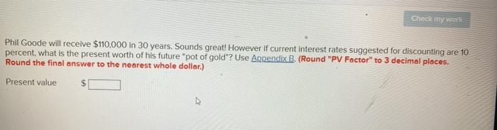 Solved APPENDIX B Present Value of SI, PV, PV=FV[a+-) = | Chegg.com