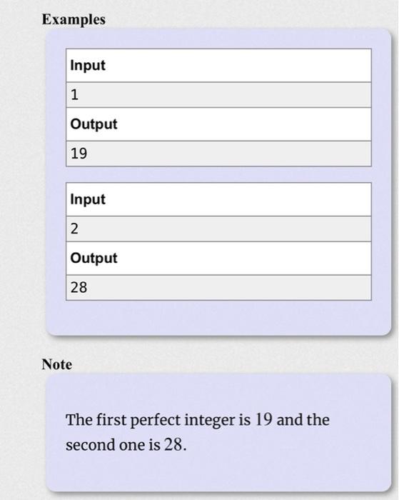 Solved We Consider A Positive Integer Perfect If And Only 0890