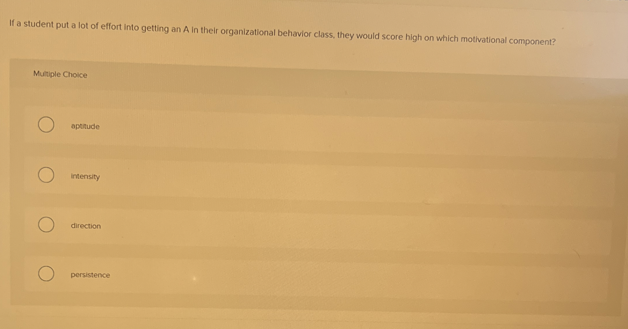 Solved If a student put a lot of effort into getting an A in | Chegg.com