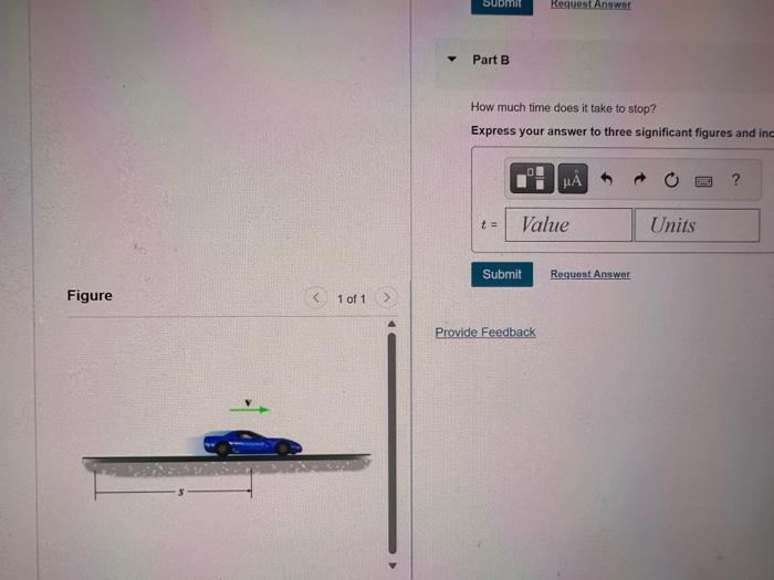 Solved The sports car travels along the straight road as | Chegg.com