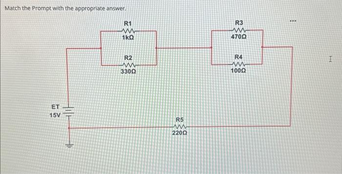 Solved Match the Prompt with the appropriate answer. | Chegg.com