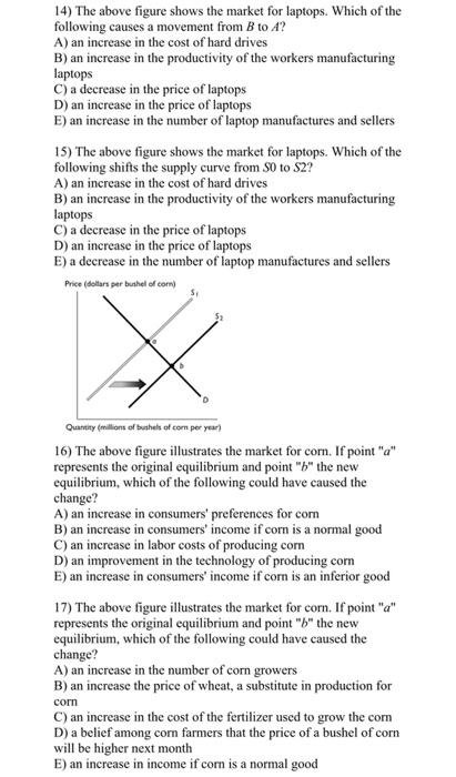 Solved 1) Scarcity requires that we A) produce efficiently. | Chegg.com