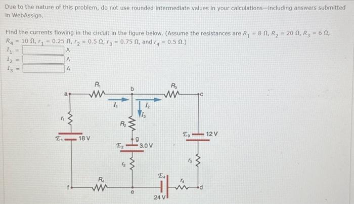 Solved Due to the nature of this problem, do not use rounded | Chegg.com