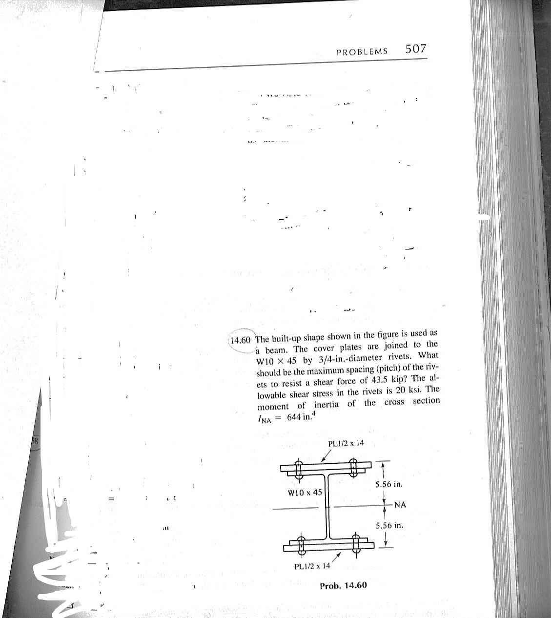 The built-up shape shown in the figure is used as a | Chegg.com
