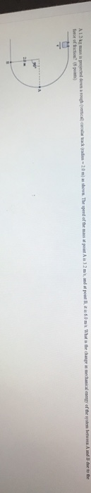 Solved of the bes What the change mechanical A and B a to | Chegg.com